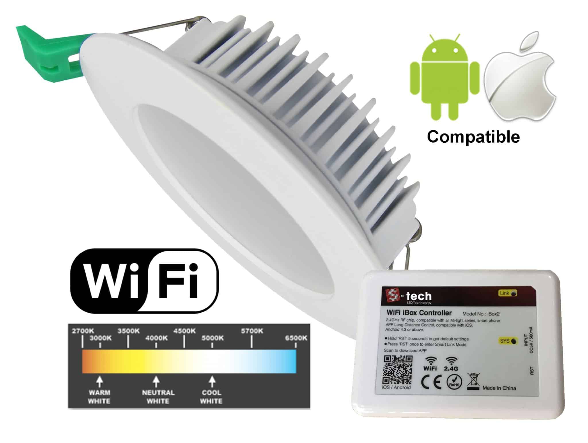 WiFi Controlled Down Lights - NOW HERE! | S-Tech
