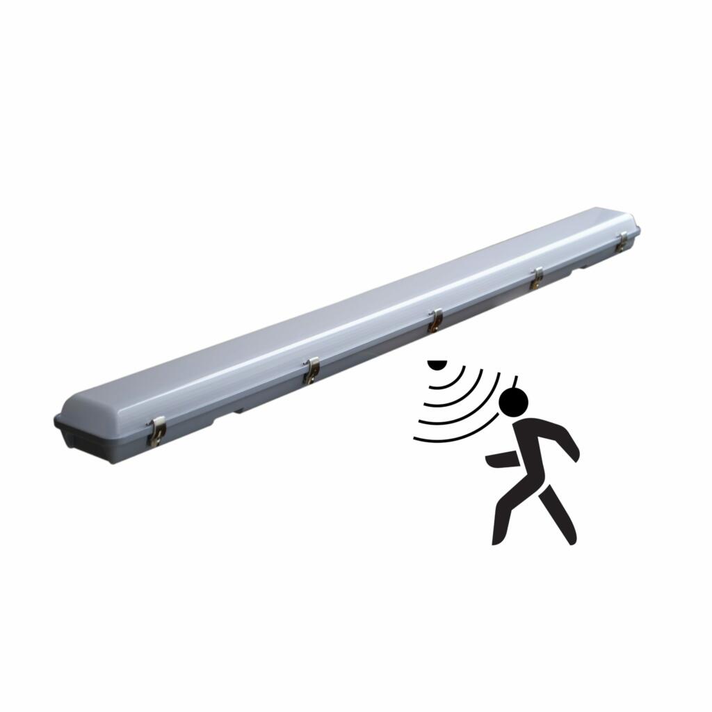 4ft ECOBAT-WP MW Sensor Batten Light | S-tech LED Lighting Australia