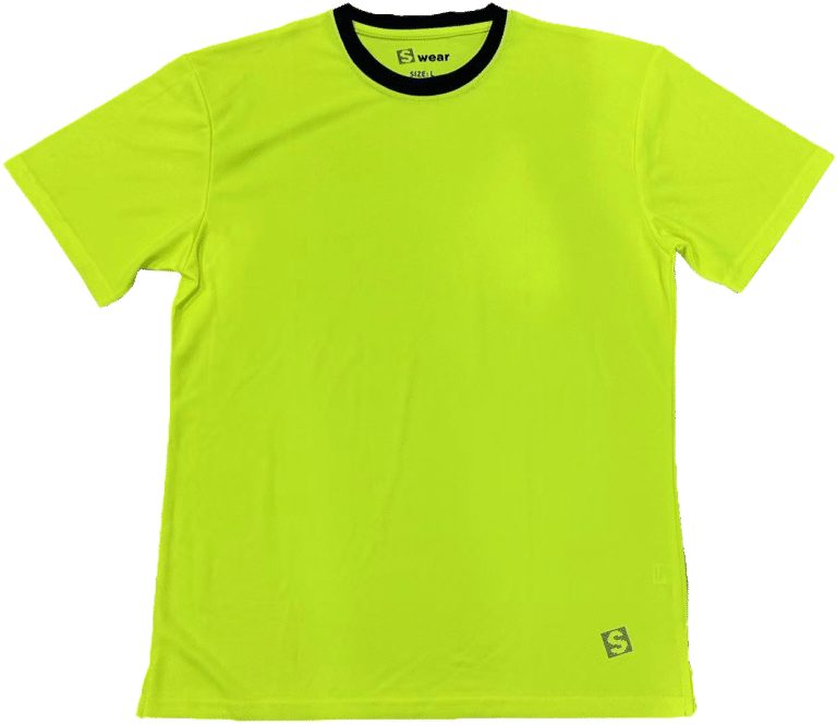 Hi-Vis Yellow T-Shirt (Plain) | S-tech LED Lighting Australia